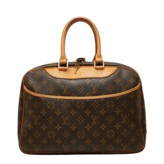 Louis Vuitton Sac &agrave; main vintage Louis Vuitton Monogram pr&eacute;-poss&eacute;d&eacute; - Femme - Pre-owned - Brun - Taille: ONE Size