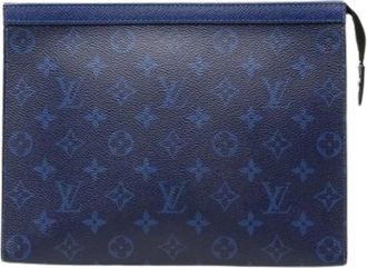 Louis Vuitton Pre-owned Pochette Voyage MM - Femme - Pre-owned - Bleu - Taille: ONE Size