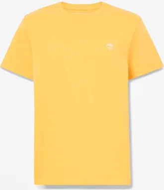 Timberland Dunstan River Kurzarm-T-Shirt f&uuml;r Herren in Gelb, Herren, Gelb, Gr&ouml;&szlig;e