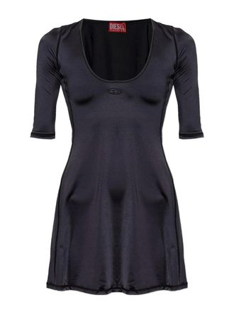 Diesel Robe Courte - Noir