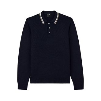 A|X Armani Exchange Polo-Shirt - - Knitwear - Herren - Blau - M
