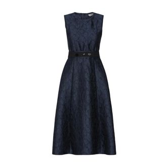 Max Mara Femme, Robes, Bleu, Taille: 42 FR Party Robes