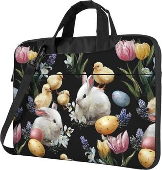 Generic Sacoche pour ordinateur portable de 15,6, avec bandouli&egrave;re, housse de protection antichoc pour ordinateur portable de 15,6, pour homme et femme, multi