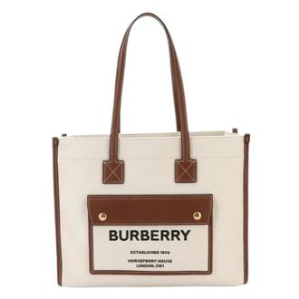 Burberry Pre-owned Vintage Tote Bag - Femme - Pre-owned - Beige - Taille: ONE Size