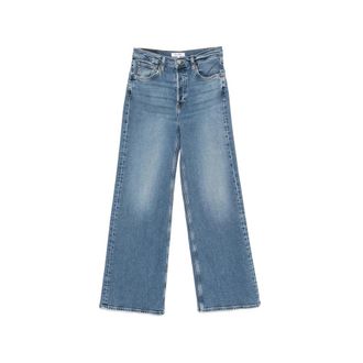 Re/Done High Rise Wide Leg Jeans - - Jeans - Damen - Blau - W27