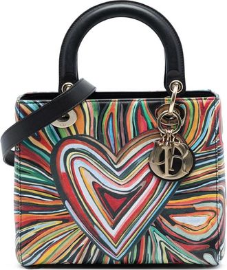 Dior Sac &agrave; main Pre-owned en cuir imprim&eacute; - Femme - Pre-owned - Multicolore - Taille: ONE Size