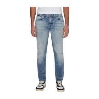 7 For All Mankind Slimmy Tapered Crest Light Blue Jeans - - Jeans - Herren - Blau - W28