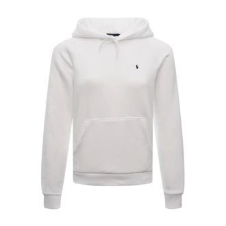 Polo Ralph Lauren Femme, Sweatshirts et sweats &agrave; capuche, Blanc, Taille: 38 FR SweaT-shirt &agrave; capuche classique