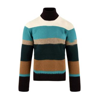 Drumohr Roter Multicolor Pullover Modell D8W104Gc - - Knitwear - Herren - Mehrfarbig - XL