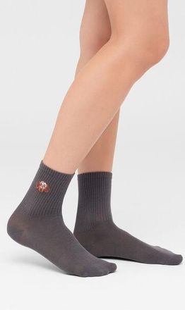 Calzedonia Socken Mit Hundemotiv Grau