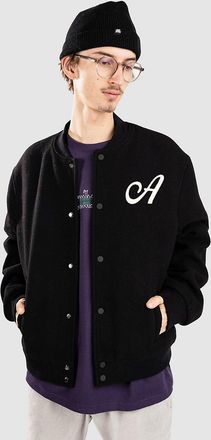 Anerkjendt Akbertie Wool Bomber - Grs Jacke caviar