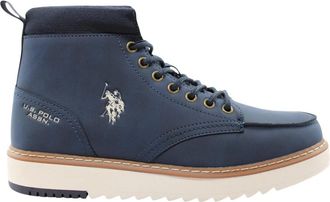 U.S.Polo Association U.s. Polo Assn., Homme, Chaussures, Bleu, Taille: 44 EU London001 Lace-Up Bottes