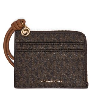 Michael Kors Kleingeldb&ouml;rse MICHAEL Michael Kors Jet Set 32S6GJ6W0B Braun