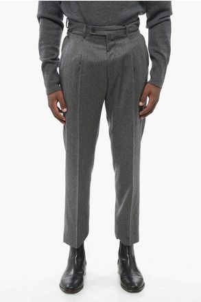 Corneliani Straight-Fit Virgin Wool Pants Größe 44