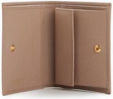Prada Petit portefeuille en cuir Saffiano