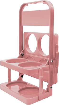 Generico Weinregal f&uuml;r Bierkorb, Milchflaschen-Halter, Flaschenhalter f&uuml;r Weinregal, zusammenklappbarer Getr&auml;nkehalter f&uuml;r Wein und Bier, Korb f&uuml;r Fitnessstudi