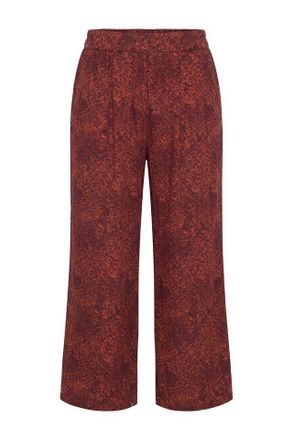 STUDIO UNTOLD Schlupfhose Palazzohose wide Legs Croco-Print