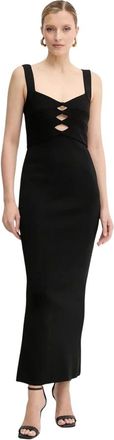 H&eacute;rve L&eacute;ger Femme, Robes, Noir, Taille: 38 FR Alessia Dress