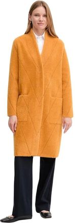 Joseph Ribkoff Femme, Manteaux, Jaune, Taille: 36 FR Manteau &agrave; un boutonnage