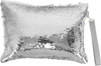 BESPORTBLE Pochette de Soir&eacute;e Argent&eacute;e &agrave; Sequins avec Dragonne Paquet de F&ecirc;te R&eacute;tro pour Mariage et Banquet Petit Paquet Habill&eacute; Scintillant pour Femme Accessoir