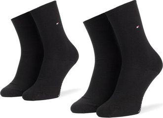 Tommy Hilfiger Lange Socken 371221 r. 39/42r Schwarz