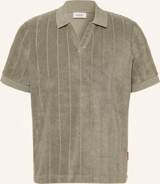 Joop Joop! Jeans Frottee-Poloshirt Mohala gruen