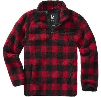 Brandit Rundhalspullover Teddyfleece Troyer