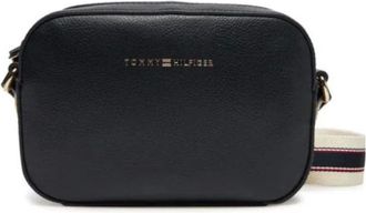 Tommy Hilfiger Femme, Sacs, Bleu, Taille: ONE Size Logo Webbing Strap Camera Bag