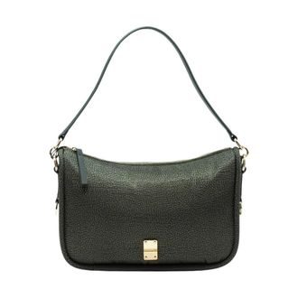 Borbonese Cahier Hobo Bag - - Bags - Damen - Gr&uuml;n - ONE SIZE