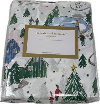 cupcakes and cashmere Bettw&auml;scheset f&uuml;r Weihnachten, Winter (Winterwunderland, voll)