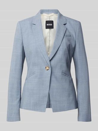 HUGO BOSS Slim Fit Kurzblazer aus reiner Schurwolle Modell JIA9