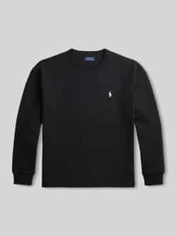 Polo Ralph Lauren Relaxed Fit Langarmshirt aus reiner Baumwolle
