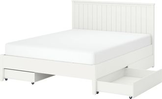 IKEA GULLABERG Bettgestell +4 Schubladn/Mittbalken