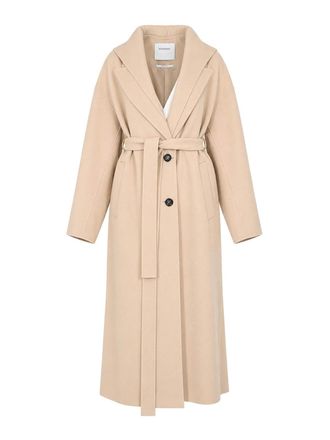 Sportmax Langer Mantel - Beige