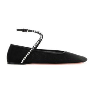 Amina Muaddi Damen, Schuhe, Schwarzk, 36 EUGr&ouml;&szlig;e