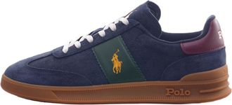 Ralph Lauren Homme, Chaussures, Bleu, Taille: 40 EU Heritage Aera Baskets