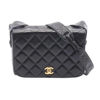 Chanel Pre-owned Matelass&eacute; Lammleder Umh&auml;ngetasche - - Pre-owned - Damen - Schwarzk - ONE SIZE
