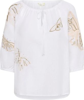 Cream Femme, Blouses et Chemises, Blanc, Taille: 48 FR Blouse