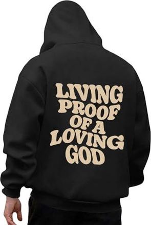 Generic Sweat a Capuche Homme Hooded Sweatshirt Sweatshirt &agrave; Capuche Homme, Pullover &agrave; Manches Longues avec Design Imprim&eacute; pour Le Printemps et lAutomne