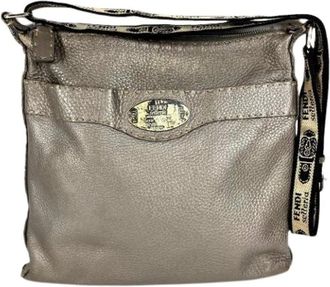 Fendi Sac bandouli&egrave;re vintage Pre-owned - Femme - Pre-owned - Gris - Taille: ONE Size