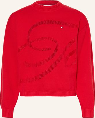 Tommy Hilfiger Pullover rot