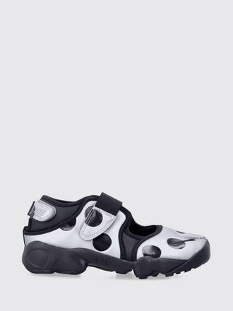 Nike Baskets Air Rift &agrave; imprim&eacute; pois avec design ajour&eacute; et bout Tabi