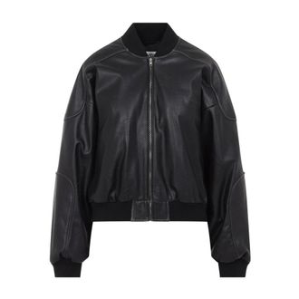 Maison Margiela Bomberjacke - - Jackets - Damen - Schwarzk - 2XS