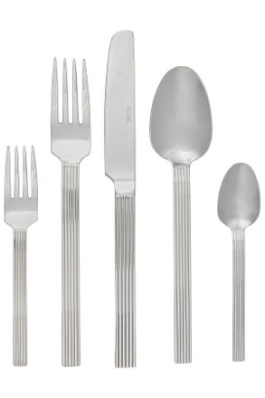 Novel Besteckset, Edelstahl, Metall, 30-teilig, Lfgb, rostfrei, lebensmittelecht, Essen & Trinken, Besteck, Besteck-Sets