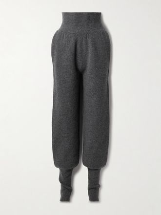 Altuzarra Colvig Hose Aus Gerippter Merinowolle - Grau