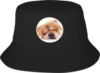 Generic Chapeau De Seau Chien Chow Chapeaux De Visi&egrave;re &Agrave; Large Bord Pliable Bonnet Soleil, pour Chasse, De P&ecirc;che, Sports, 56-58cm
