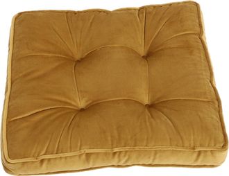 Valiclud Sitzkissen aus Weichem Samt mit B&auml;ndern Rutschfestes Festes Polster Geeignet f&uuml;r Esszimmer und B&uuml;rost&uuml;hle Vielseitiges Bequemes Sitzpolster in Stilvol