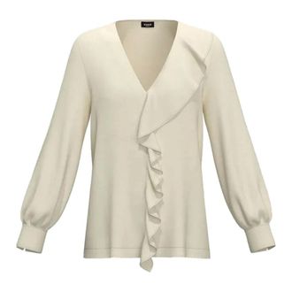 Emme Di Marella Emme DI Marella, Femme, Blouses et Chemises, Blanc, Taille: 40 FR Chemise Élégante 100% Composition Jimco-001