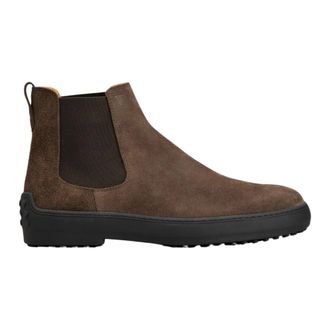 Tod's Chelsea Bottes - Homme - Chaussures - Brun - Taille: 45 EU