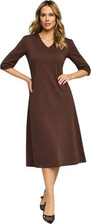 2-Biz Femme, Robes, Brun, Taille: 38 FR Midi Robes